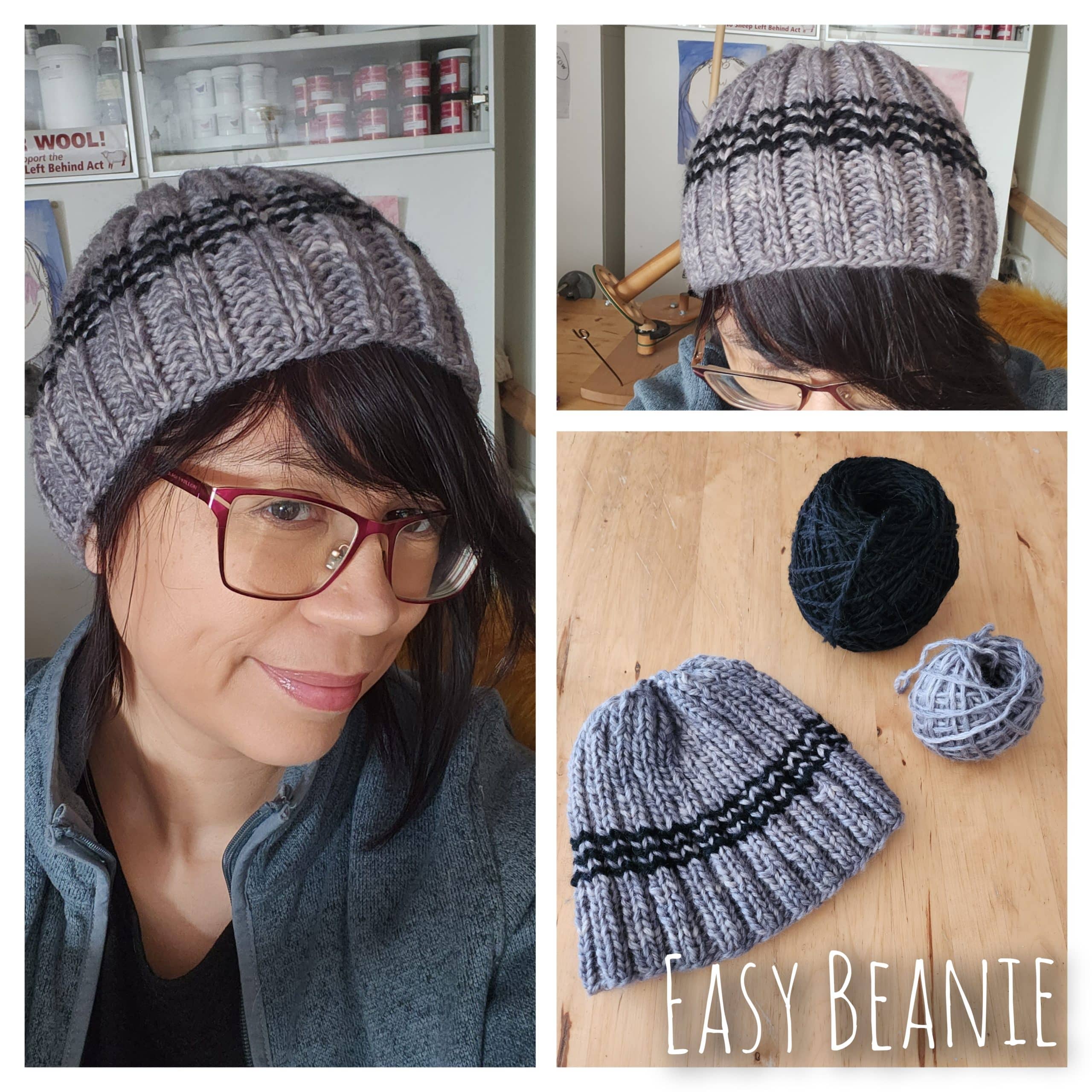 5 Free and Easy Hat Patterns to make with Handspun Yarn - leilani handmade